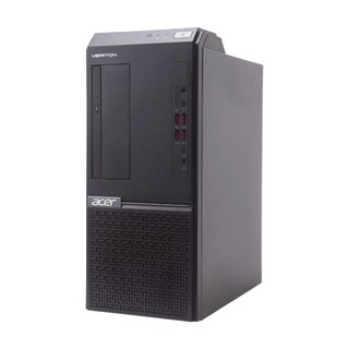acer 宏碁 Veriton D650 十代酷睿版 23.8英寸 商务台式机 黑色 (酷睿i5-10400、核芯显卡、8GB、1TB HDD ...