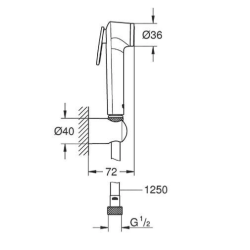 【省30元】高仪卫浴用品_GROHE 高仪 26175001 即按式妇洗喷枪多少钱-什么值得买