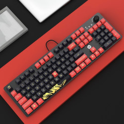 键盘键帽_HP 惠普 K10G 104键 有线机械键盘 燼 国产青轴 单光多少钱-什么值得买