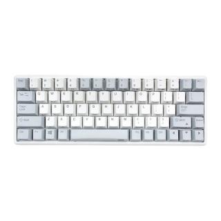 NIZ 宁芝 PLUM 66键 双模无线静电容键盘 35g 白灰色 无光【报价 价格 评测 怎么样】 -什么值得买