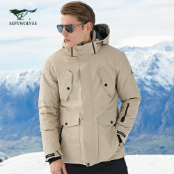 【省200元】男士羽绒服_SEPTWOLVES 七匹狼 1H1970701138 男士羽绒服多少钱-什么值得买