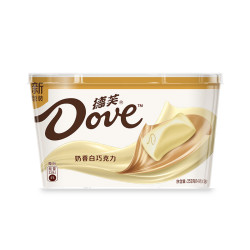 德芙白巧克力_Dove 德芙 奶香白巧克力 252g多少钱-什么值得买