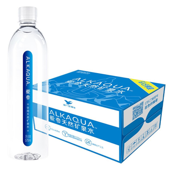 Uni-President 统一 ALKAQUA爱夸 饮用天然矿泉水 570ml*24瓶【报价 价格 评测 怎么样】 -什么值得买