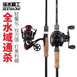 【省167.5元】国际品牌钓鱼竿_seewow 涉水 19092701 枪柄2.1米路亚竿套装多少钱-什么值得买