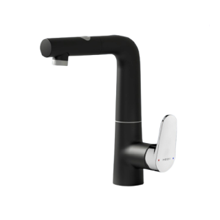 HEGII 恒洁 RICO系列 HMF119-115B-BC 冷热抽拉龙头 星耀黑【报价 价格 评测 怎么样】 -什么值得买