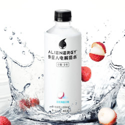 【省25元】外星人饮料饮料_alienergy 外星人饮料 KPL联名限定款 电解质饮料 荔枝海盐口味 500ml*15瓶多少钱-什么值得买