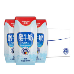【省42.55元】德亚饮料_Weidendorf 德亚 常温原味酸牛奶200ml*24盒多少钱-什么值得买