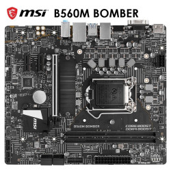 10代主板_MSI 微星 B560M BOMBER 爆破弹 主板 Intel i3-10105F CPU处理器 盒装 板U套装多少钱-什么值得买