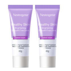 【省80元】露得清乳液面霜_Neutrogena 露得清 维A醇透亮水嫩晚霜 (40g*2)多少钱-什么值得买