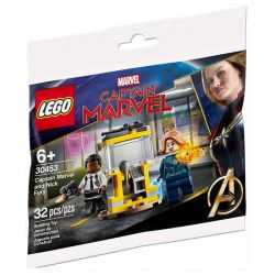Lego乐高_LEGO 乐高 漫威超级英雄 30453 惊奇队长与尼克弗瑞 拼砌包多少钱-什么值得买