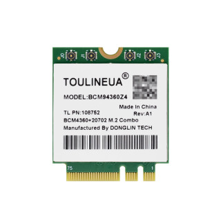 gxlinkstar 全新BCM94360Z4 M.2 四天线MAC/OS笔记本小主机无线网卡【报价 价格 评测 怎么样】 -什么值得买