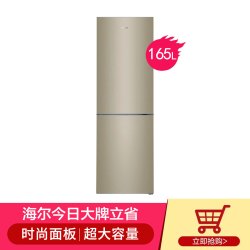 海尔冰箱_Haier 海尔 统帅（Leader）海尔出品冰箱165升家用双开门BCD-165LTMPJ多少钱-什么值得买