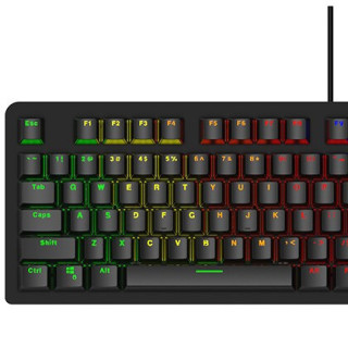 HP 惠普 K10G 104键 有线机械键盘 黑色 国产红轴 混光【报价 价格 评测 怎么样】 -什么值得买