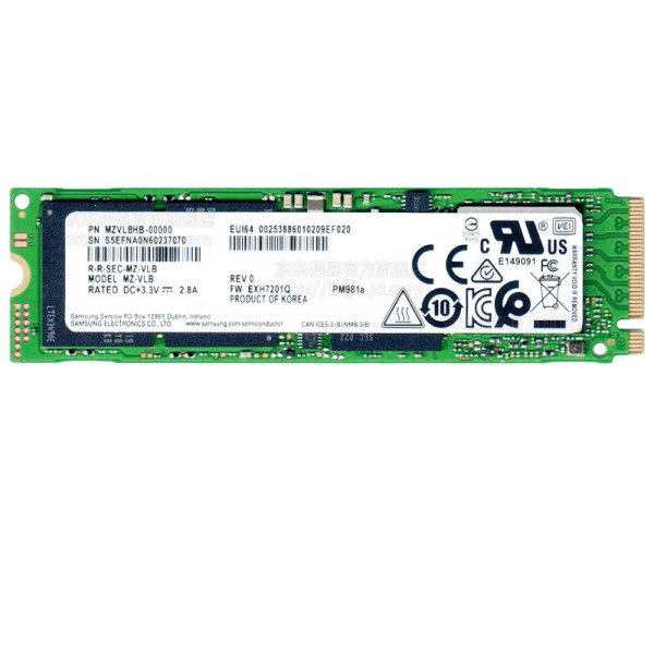 SAMSUNG 三星 PM981a NVMe M.2 固态硬盘 512GB（PCI-E3.0）【报价 价格 评测 怎么样】 -什么值得买