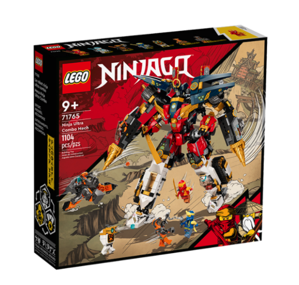 【省50元】乐高拼插积木_LEGO 乐高 Ninjago幻影忍者系列 71765 忍者超级组合机甲多少钱-什么值得买