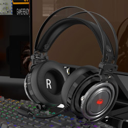 【省55元】魔声头戴式耳机_MONSTER 魔声 KMH5 电竞游戏头戴式耳机带麦吃鸡台式电脑笔记通用多少钱-什么值得买