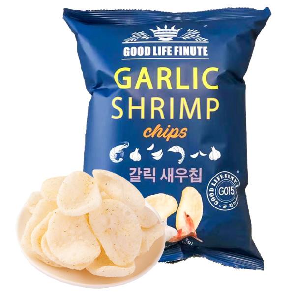 GOOD LIFE FINUTE 趣莱福 虾片 蒜味 82g【报价 价格 评测 怎么样】 -什么值得买