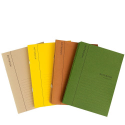 CJP纸质笔记本_CJP A5骑马钉笔记本 混色 5本装多少钱-什么值得买