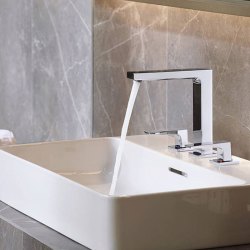 【省899.25元】汉斯格雅卫浴用品_hansgrohe 汉斯格雅 德国汉斯格雅梦迪宝三孔冷热水面盆龙头带提拉落水套件32517007多少钱 ...