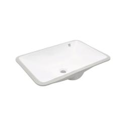 【省60元】科勒卫浴用品_KOHLER 科勒 台盆脸盆陶瓷盆台下盆线下门店同款卡斯登方形台盆 20414T-0多少钱-什么值得买