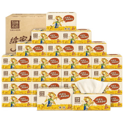 【省25.84元】卫生抽纸_Tralin 泉林本色 抽纸 3层120抽24包多少钱-什么值得买