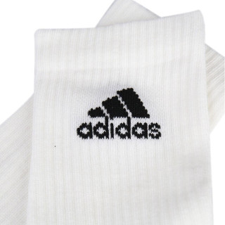 adidas 阿迪达斯 CUSH CRW 中性运动袜 DZ9356 白色 L 3双装【报价 价格 评测 怎么样】 -什么值得买