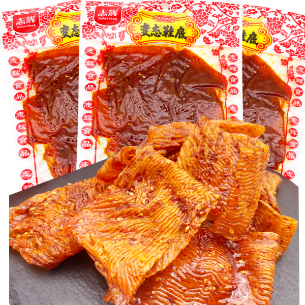 Zhihui food 志辉 变态辣鞋底辣片 140g*4袋【报价 价格 评测 怎么样】 -什么值得买