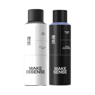 MAKE ESSENSE 理然 男士喷雾套装 (速干造型喷雾+清爽干发喷雾)【报价 价格 评测 怎么样】 -什么值得买