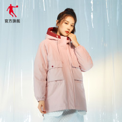 【省100元】梭织羽绒服_QIAODAN 乔丹 运动羽绒服女子2021冬季新款梭织宽松都市保暖防风羽绒服女士多少钱-什么值得买