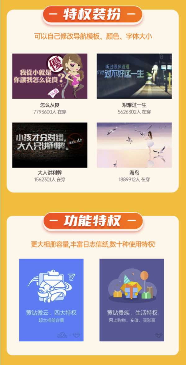 【省50.4元】QQVIP文化娱乐_QQVIP 腾讯QQ 黄钻贵族VIP会员12个月年卡多少钱-什么值得买