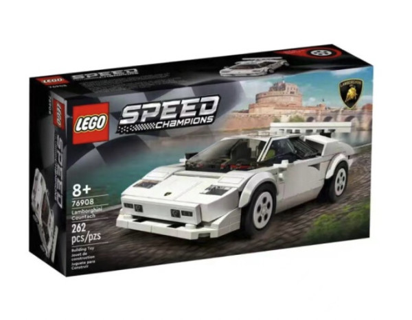 【省30元】乐高拼插积木_LEGO 乐高 超级赛车系列 76908 兰博基尼 Countach多少钱-什么值得买