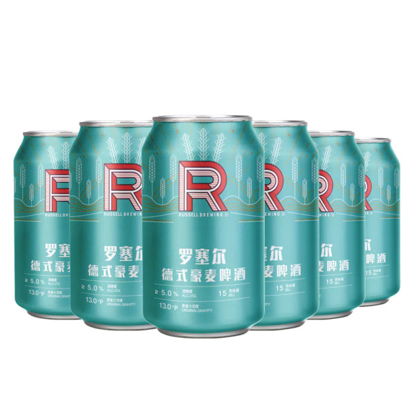 Russell BREWERIES 罗塞尔 德式豪麦啤酒 330ml*6罐【报价 价格 评测 怎么样】 -什么值得买