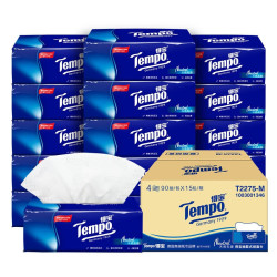【省48元】得宝抽纸_Tempo 得宝 经典无香系列 抽纸 4层*90抽*15包(195*160mm)多少钱-什么值得买