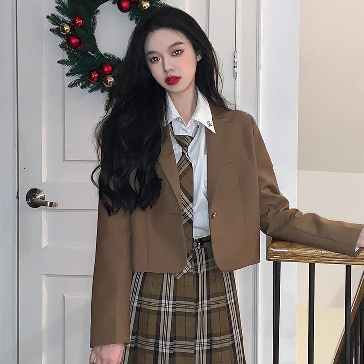 体重120斤穿上“秒变”90斤的JK新穿法~你还没学会？_JK制服_什么值得买