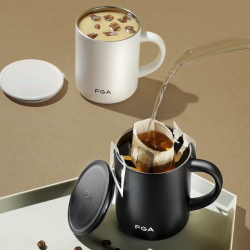 FGA保温杯_FGA 富光 生活家系列 DAZ4901-420 马克杯 316不锈钢 420ml 黑色多少钱-什么值得买