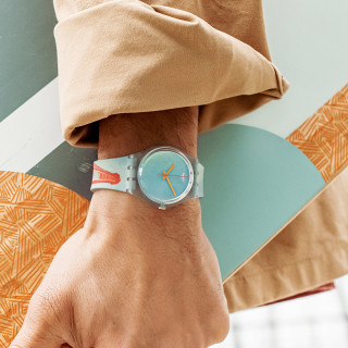 swatch 斯沃琪 GENT系列 41毫米石英腕表 GZ357【报价 价格 评测 怎么样】 -什么值得买