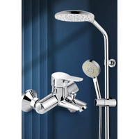 淋浴花洒中最常见的三种阀芯，功能都很强大！_花洒_什么值得买