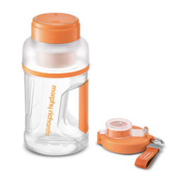 【省130元】摩飞榨汁机_Morphy Richards 摩飞 MR9802 便携式榨汁杯 活力橙多少钱-什么值得买