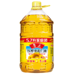 【省87.53元】鲁花葵花籽油_luhua 鲁花 压榨葵花仁油 5.7L多少钱-什么值得买