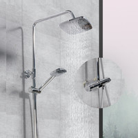 都在说水压，汉斯格雅和高仪到底选哪个？_花洒_什么值得买