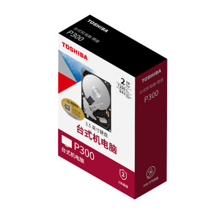 TOSHIBA 东芝 P300系列 3.5英寸 台式机硬盘 2TB (PMR、7200rpm、64MB) HDWD120【报价 价格 评测 怎么样】 -什么值得买