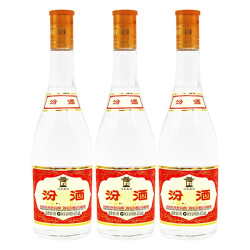 【省55元】杏花村白酒_汾酒 黄盖玻汾 53%vol 清香型白酒 475ml*3瓶 整箱装多少钱-什么值得买