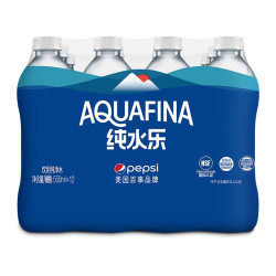 百事水_pepsi 百事 AQUAFINA 纯水乐 饮用纯净水 550ml*12瓶多少钱-什么值得买