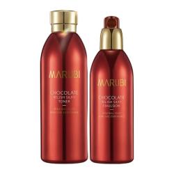 丸美护肤套装_MARUBI 丸美 巧克力臻享丝滑水乳细致毛孔保湿补水清爽套装礼盒装多少钱-什么值得买