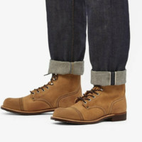 第三双Red Wing我选择：RED WING 红翼 经典款8111 工装靴_男士工装靴_什么值得买