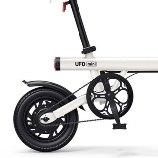 Yadea 雅迪 UFO mini 折叠电动自行车 TDW2760Z 36V6.0Ah锂电池 基础白【报价 价格 评测 怎么样】 -什么值得买