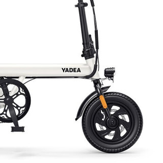 Yadea 雅迪 UFO mini 折叠电动自行车 TDW2760Z 36V6.0Ah锂电池 基础白【报价 价格 评测 怎么样】 -什么值得买