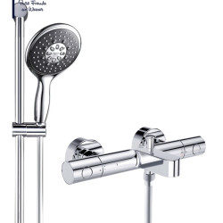 【省1052元】高仪花洒_GROHE 高仪 34337000+26112000 维达利系列 恒温淋浴下出水龙头花洒套装多少钱-什么值得买