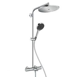 【省850元】汉斯格雅水龙头_hansgrohe 汉斯格雅 26175007 飞雨280恒温花洒套装多少钱-什么值得买