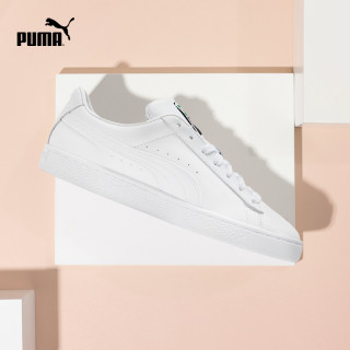 PUMA彪马官方正品 新款男女同款经典休闲板鞋 BASKET 374923 37 白-蓝色-09【报价 价格 评测 怎么样】 -什么值得买